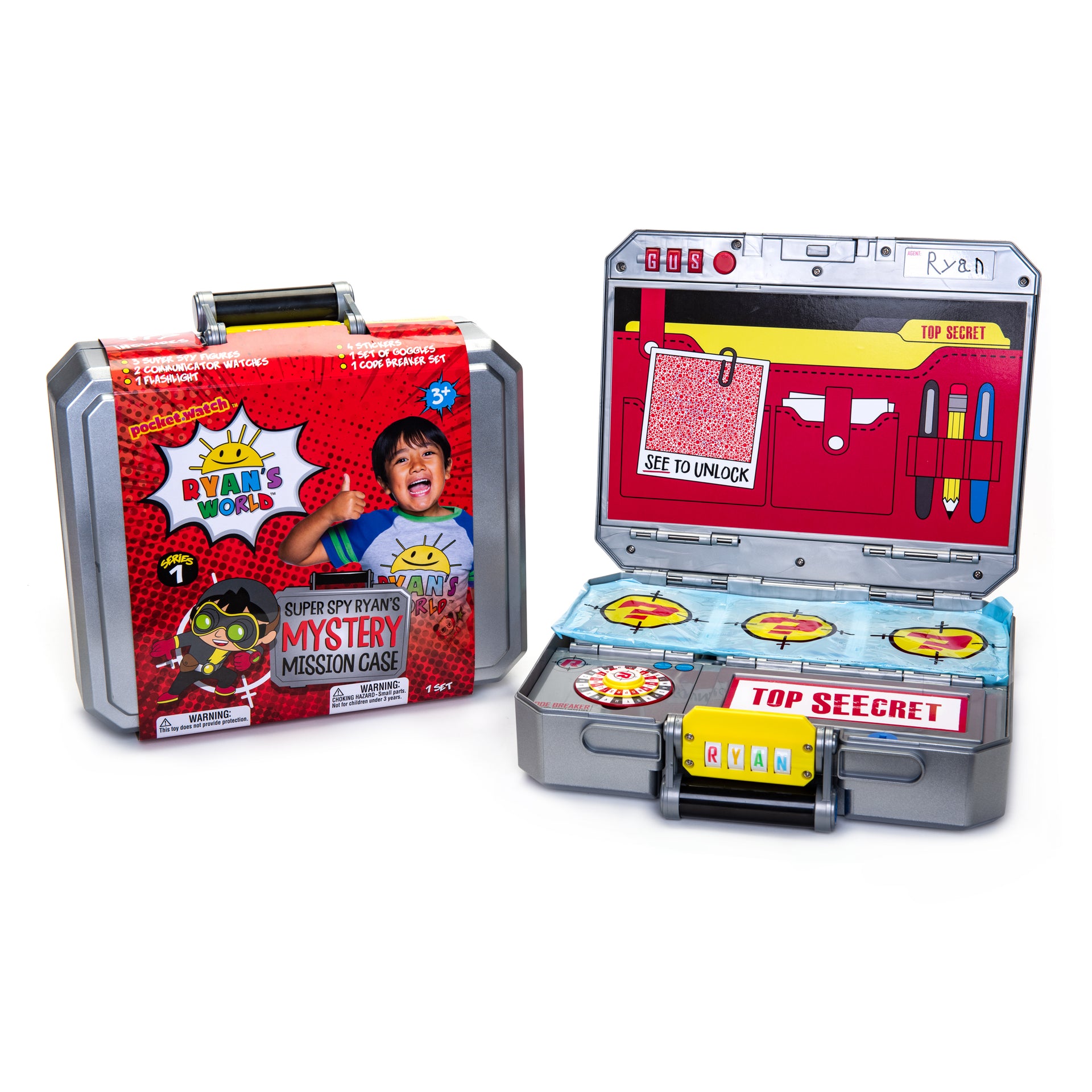 Ryan’s World Secret Agent Ryan’s Mystery Mission Spy Case – Ryan's ...