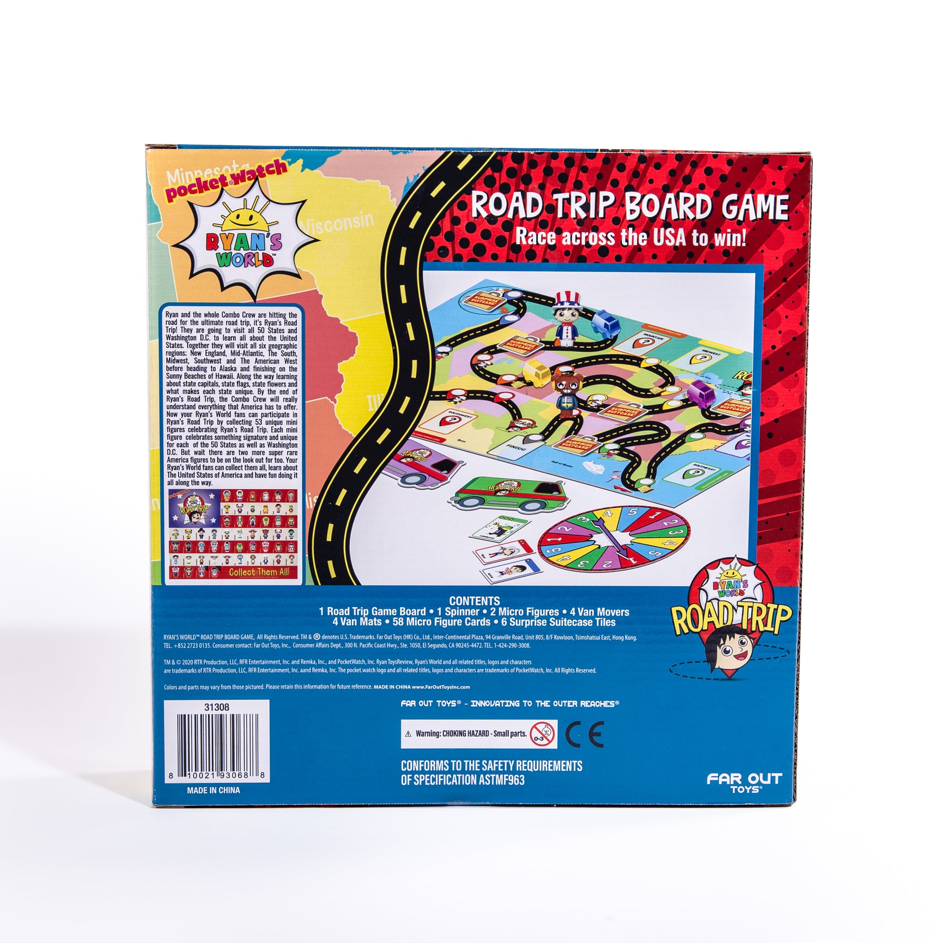 Ryan’s Road Trip Board Game – Ryan's World Shop